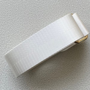 White Nylon Strap for Bag 1.5 Inch Wide Adjustable Crossbody Purse ...
