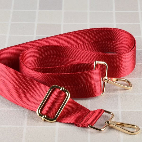 Wide Strap Crossbody Bag - Etsy