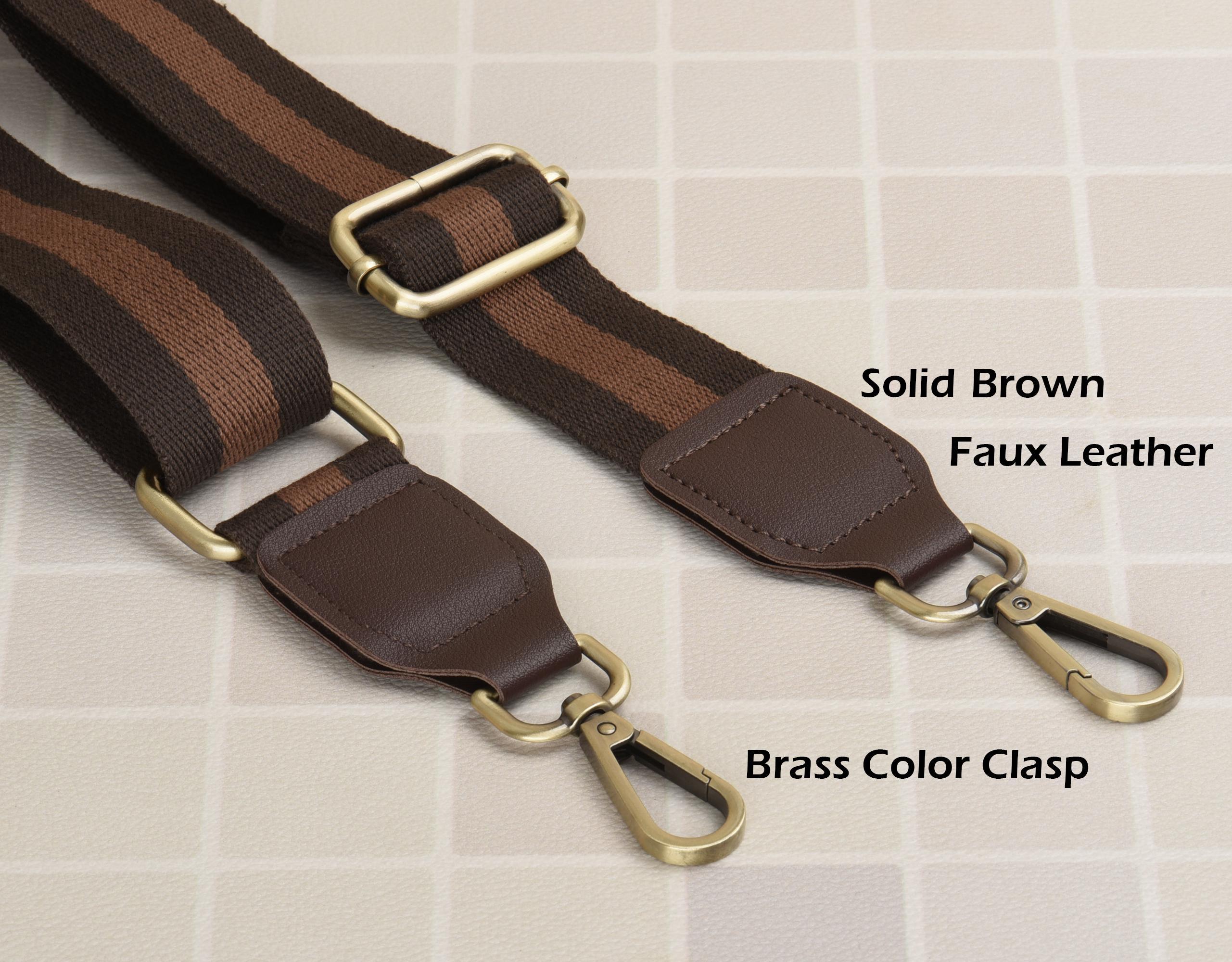 Brown Crossbody Bag Strap Adjustable Handbag Strap - Etsy