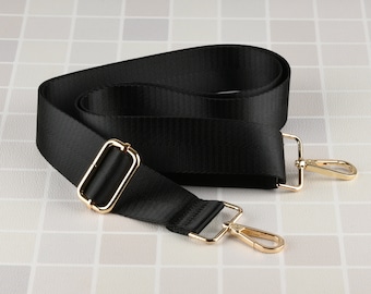 Black Nylon Strap for Bag 1.18 Inch Wide Cross Body Strap | Etsy