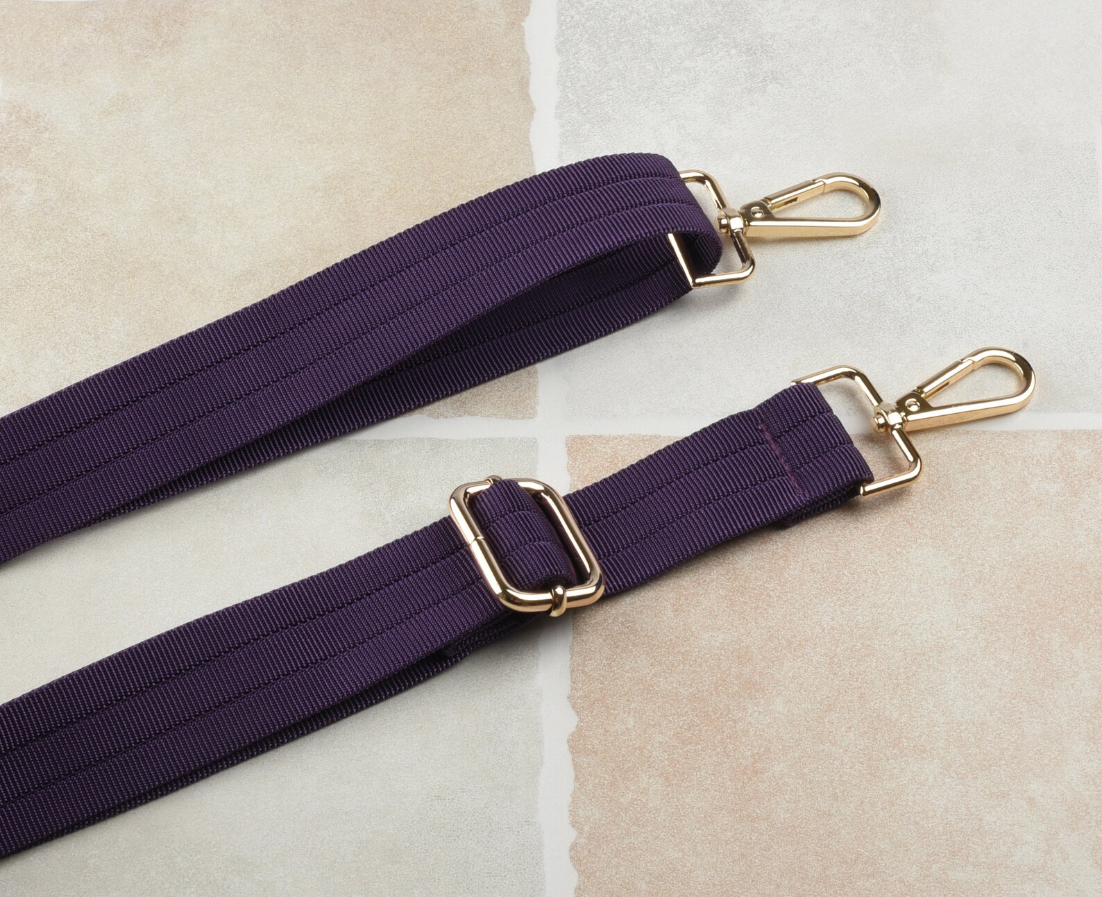 Purple Nylon Strap for Bag 1.18 Inch Wide Cross Body Strap - Etsy