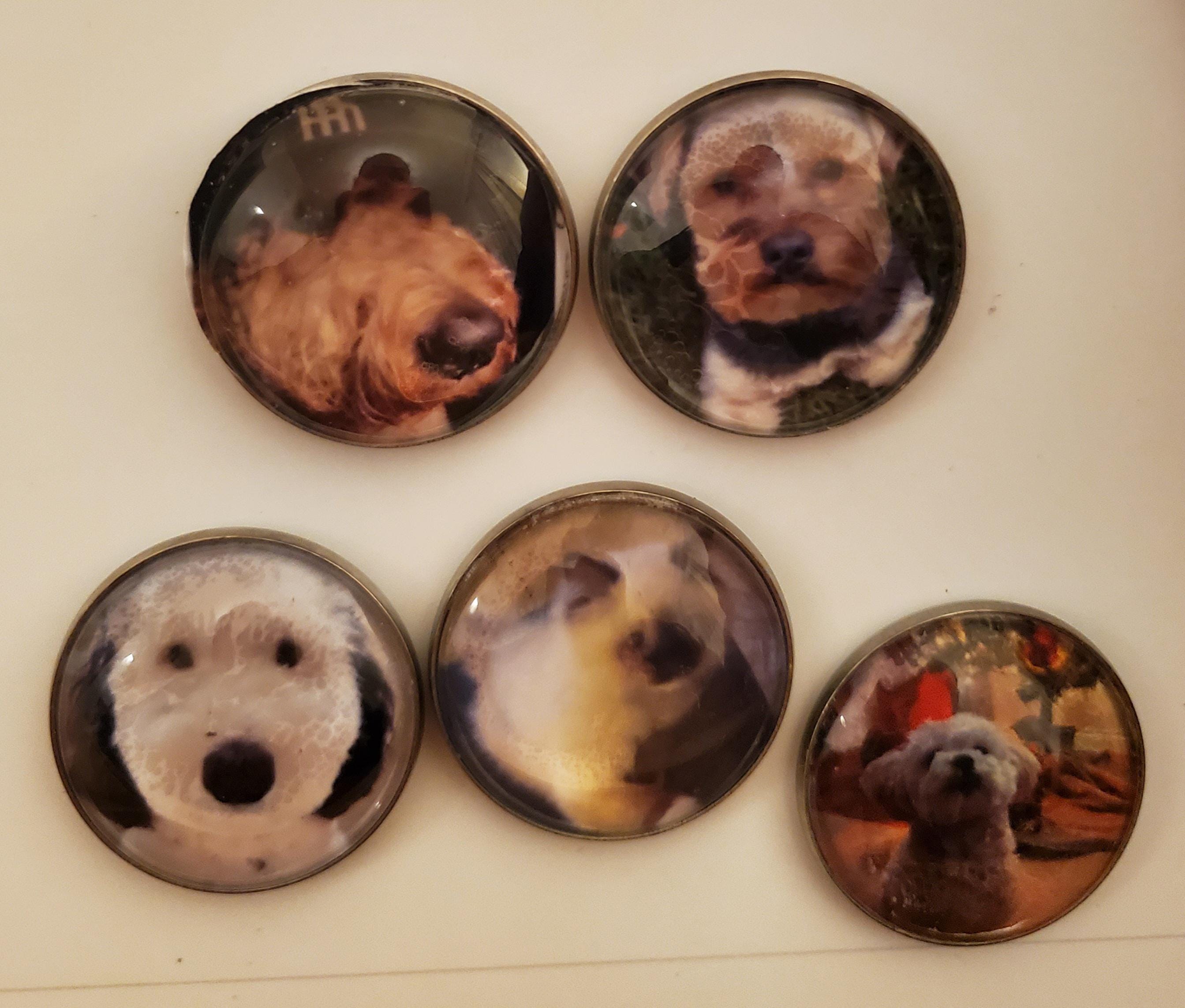 Personalized Glass Magnets, Custom Handmade Photo Magnets, Refrigerator ...