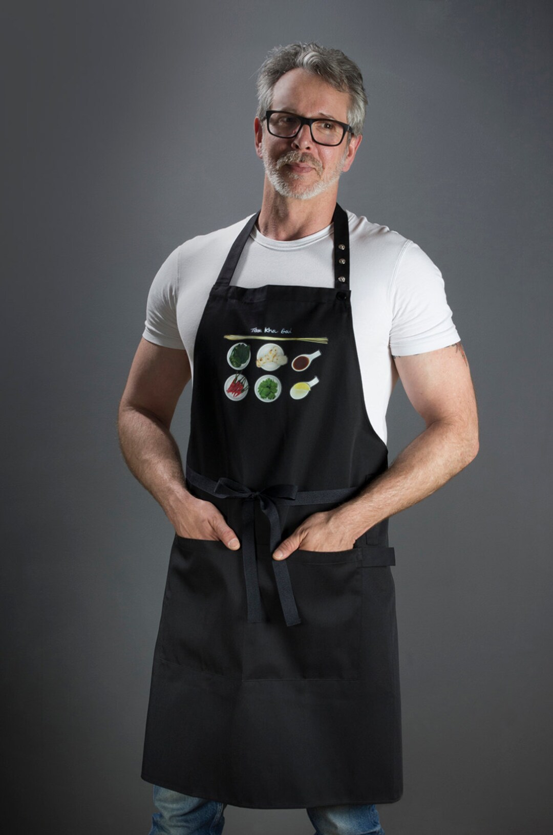 Chef Aprons for the Modern Home Chef. for Men and Women. (tom Kha Gai ...