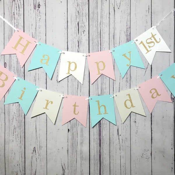 Mint Banner - Etsy
