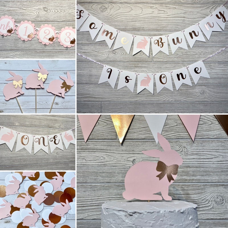 Bunny 1st Birthday - Etsy