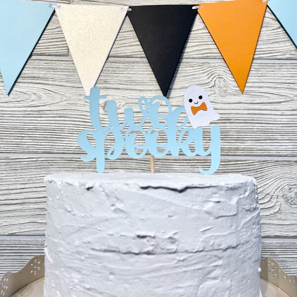 Little Boo is Two Cake Topper - Etsy