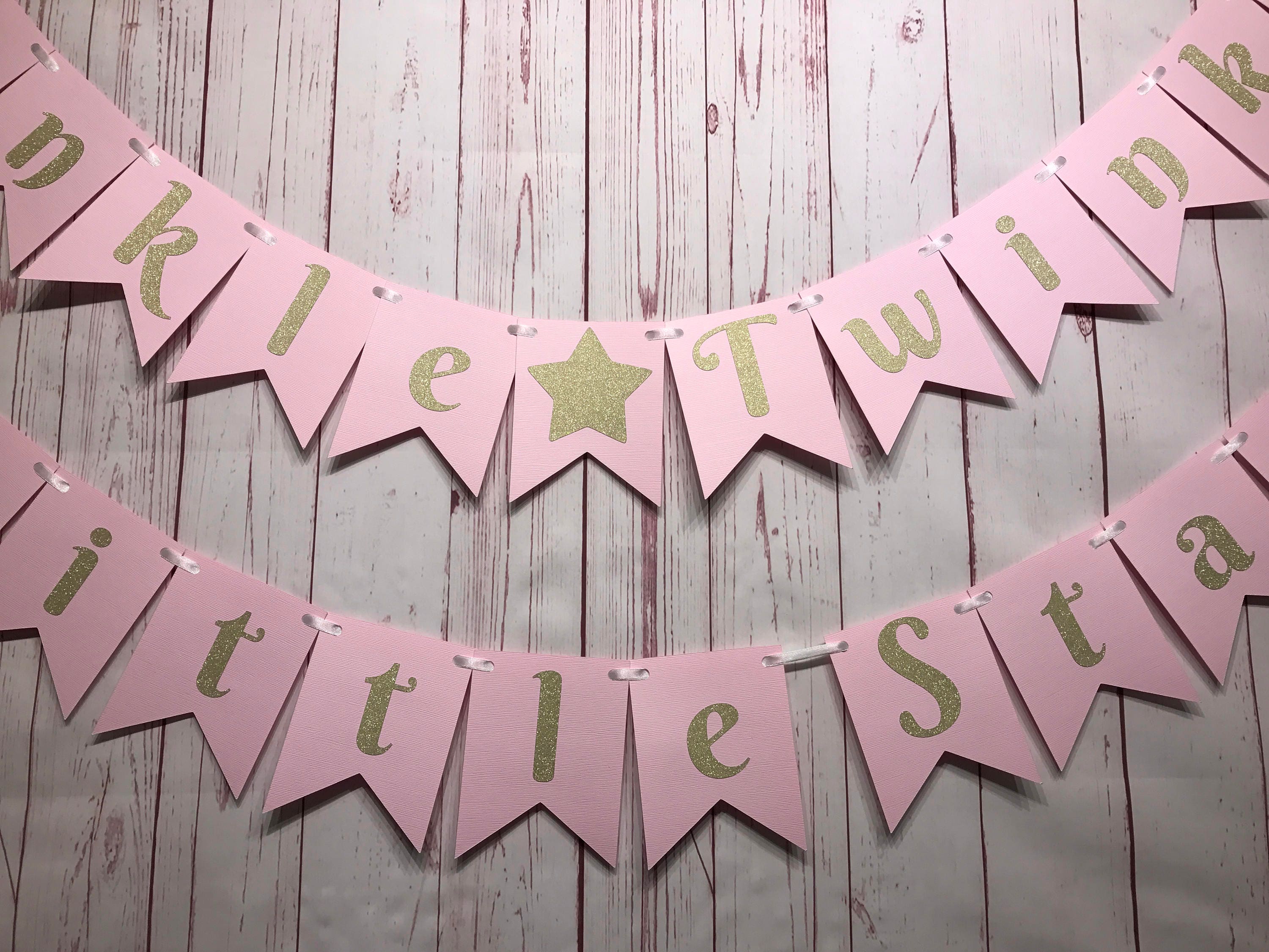 Twinkle Twinkle Little Star Banner Twinkle Twinkle Banner - Etsy