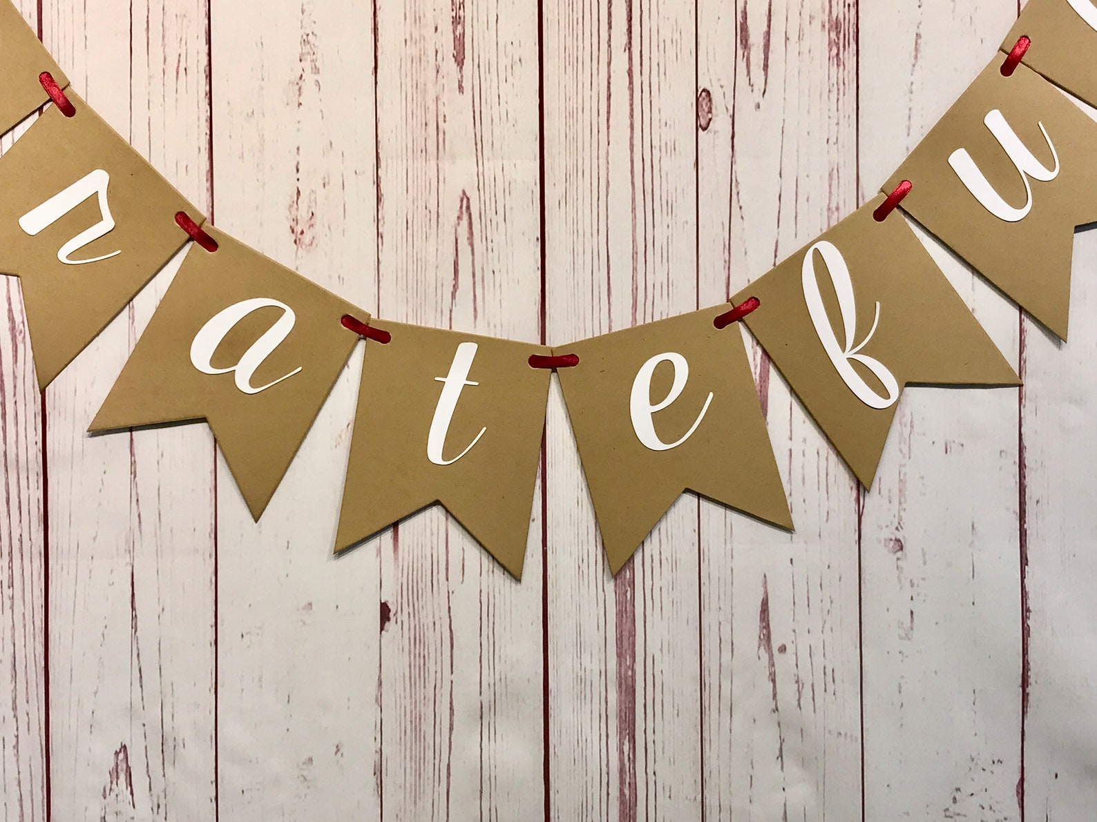 Grateful Banner Grateful Decor Thanksgiving Decorations - Etsy