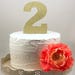 Number 2 Cake Topper, 2nd Birthday Cake, 2 Cake Topper, Number Two Cake ...
