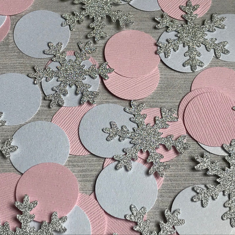 Snowflake Confetti - Etsy