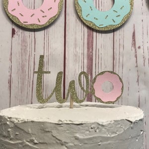 Two Sweet Birthday Bundle, Donut 2nd Birthday, Girl 2nd Birthday ...