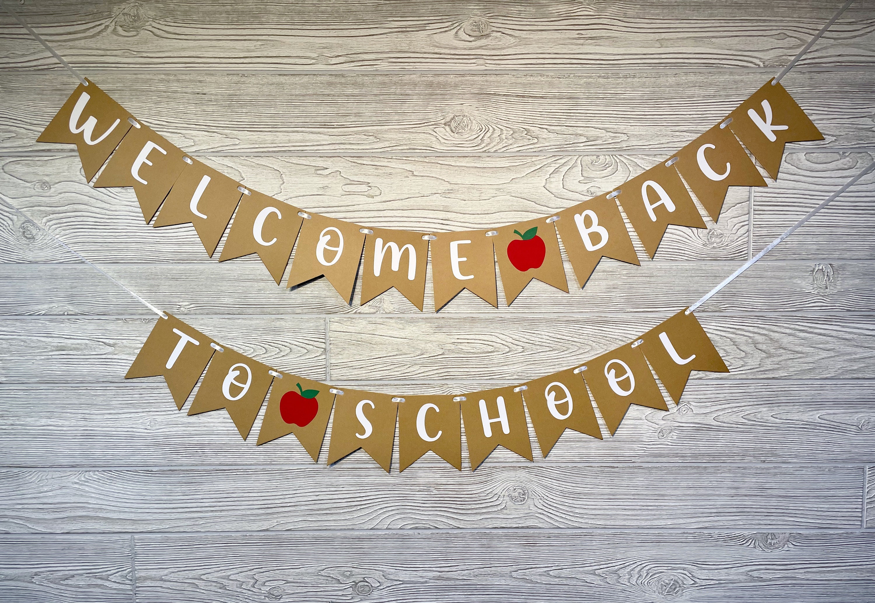 Welcome Back To School Banner Clip Art