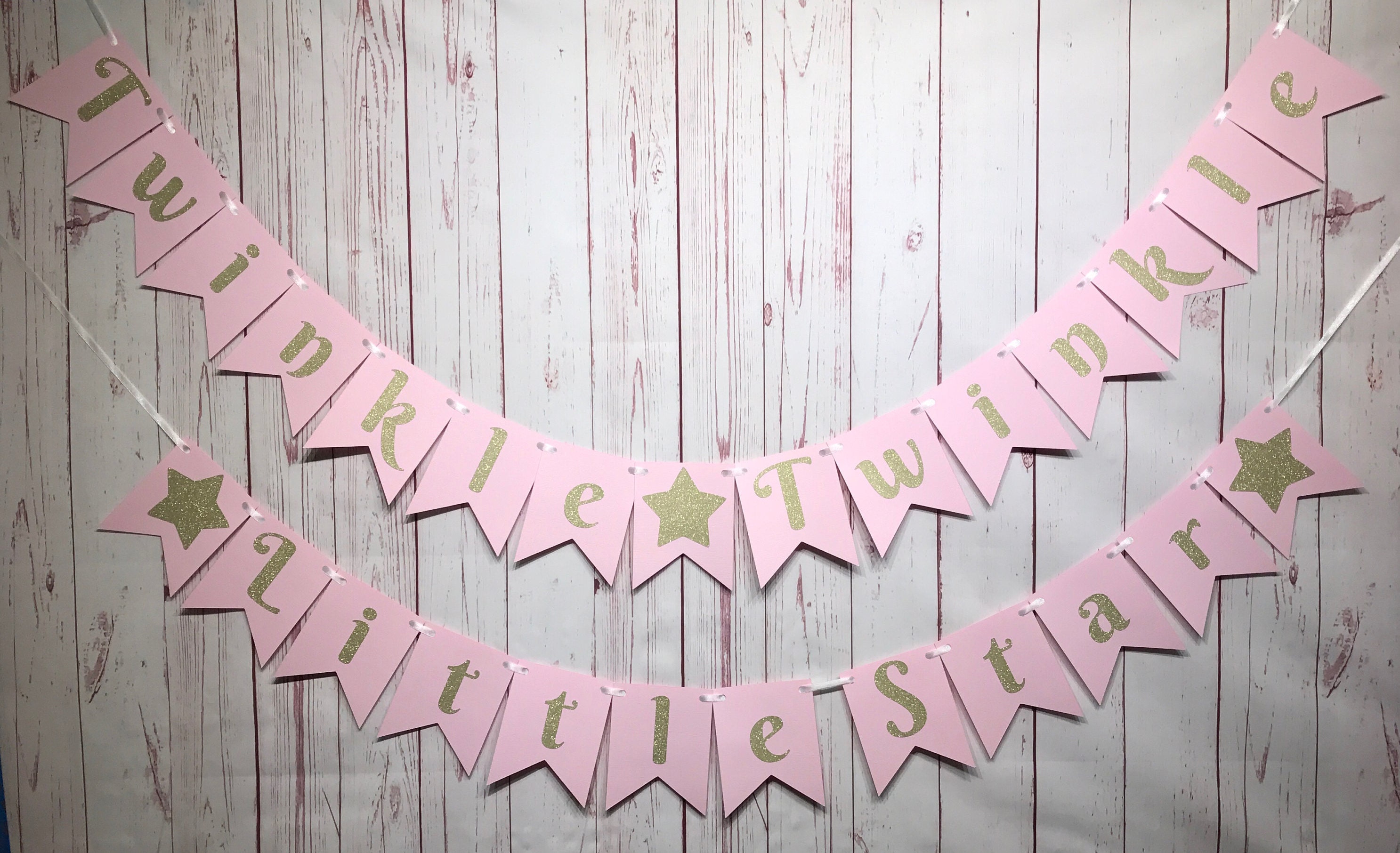 Twinkle Twinkle Little Star Banner Twinkle Twinkle Banner | Etsy
