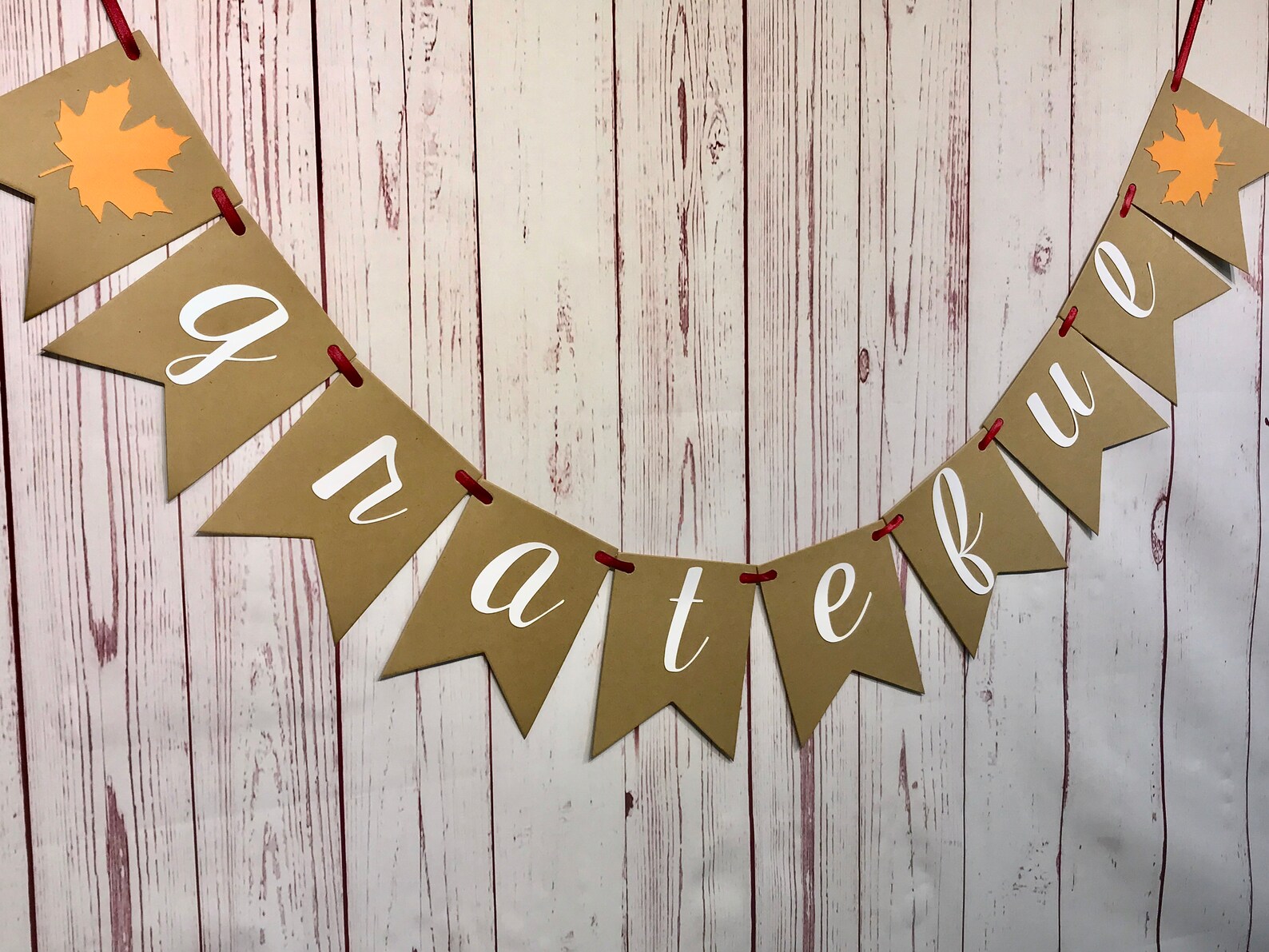 Grateful Banner Grateful Decor Thanksgiving Decorations - Etsy