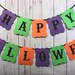 Happy Halloween, Bright Halloween Decor, Halloween Banner, Halloween ...