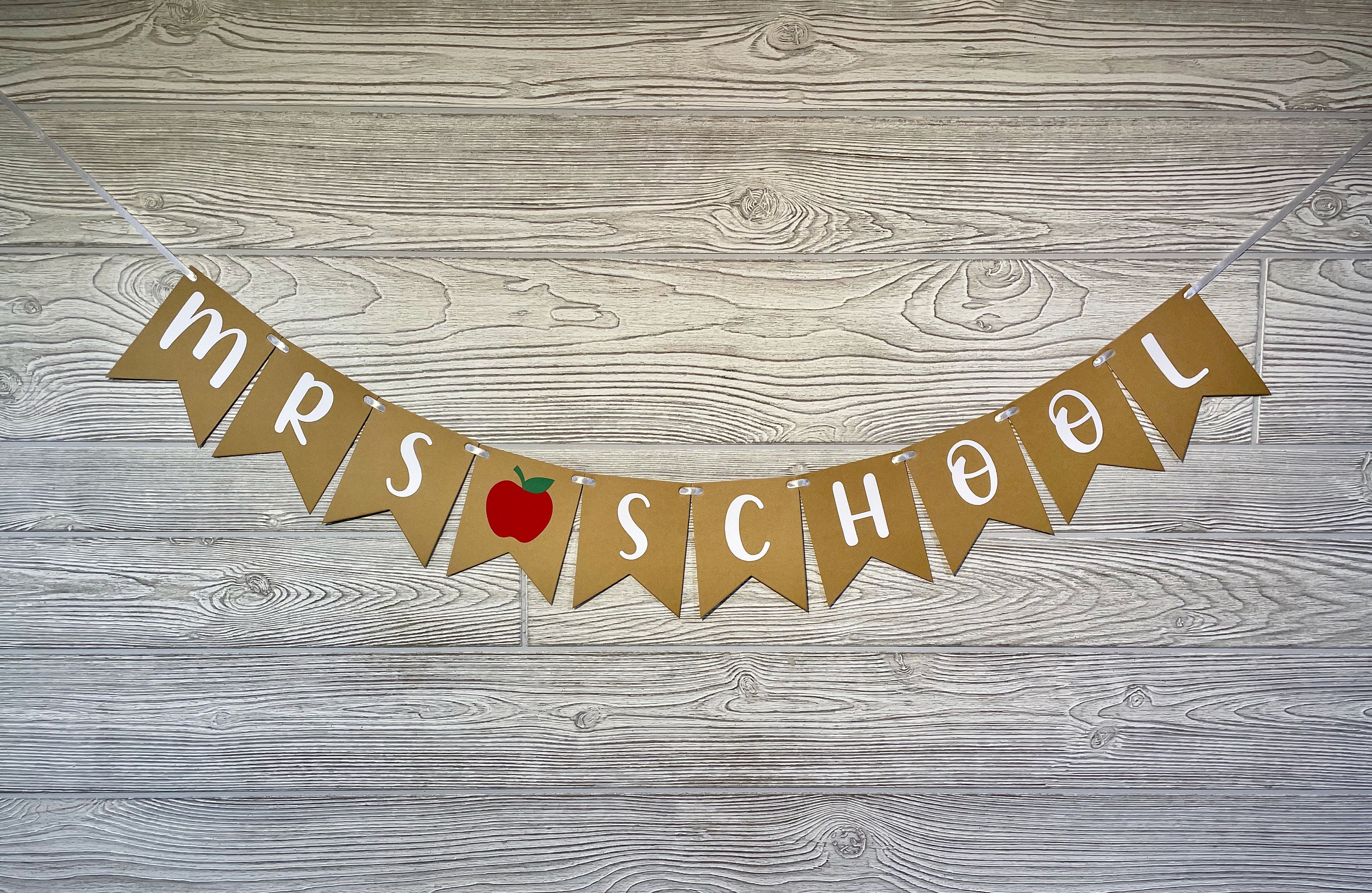 Personalized Classroom Banner Custom Teacher Name Banner - Etsy