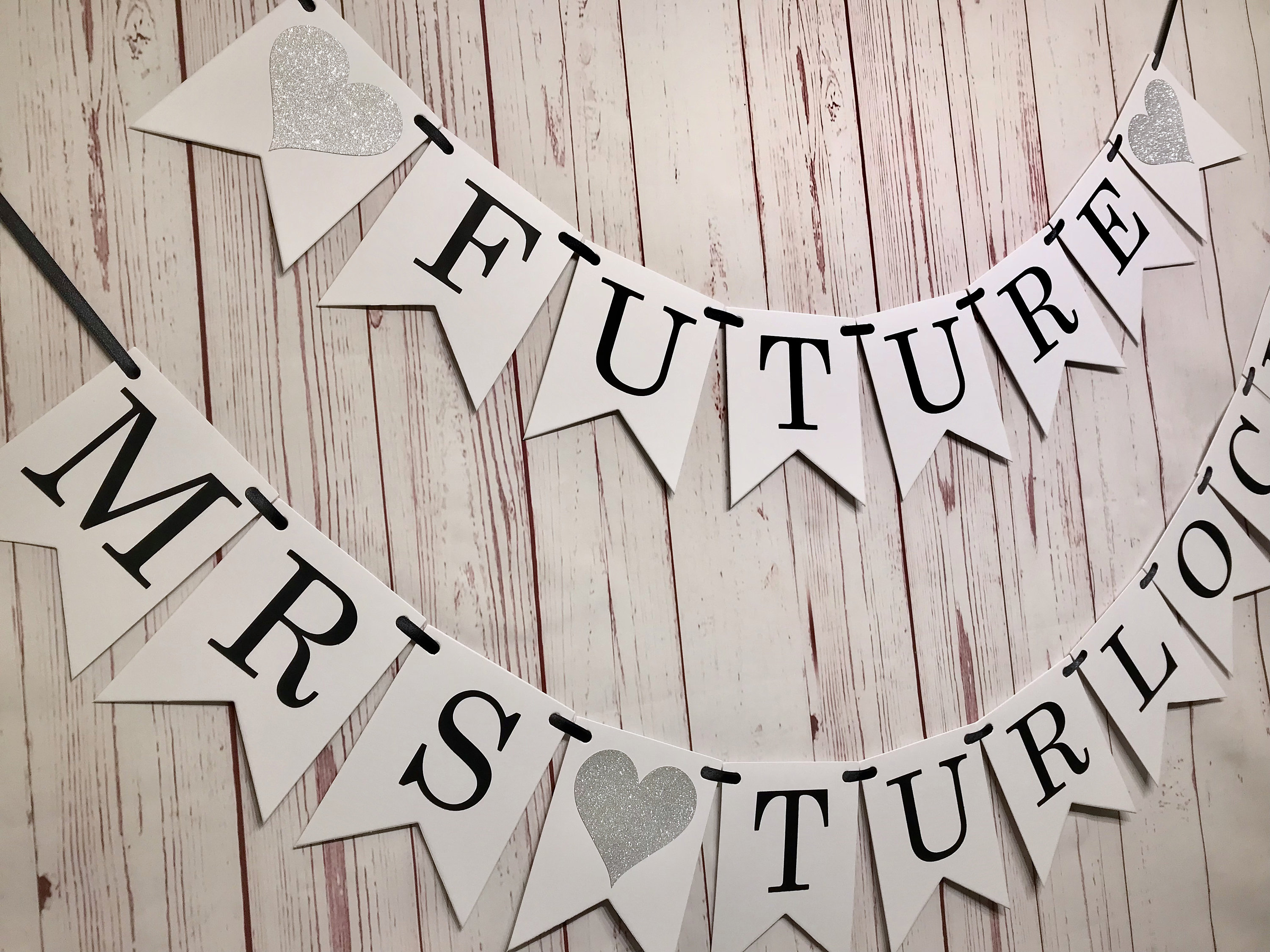 Future Mrs Banner Future Mrs Sign Engagement Banner Bridal | Etsy Canada
