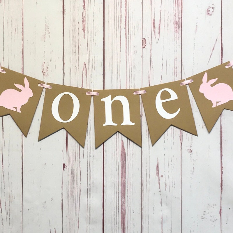 Bunny Banner - Etsy