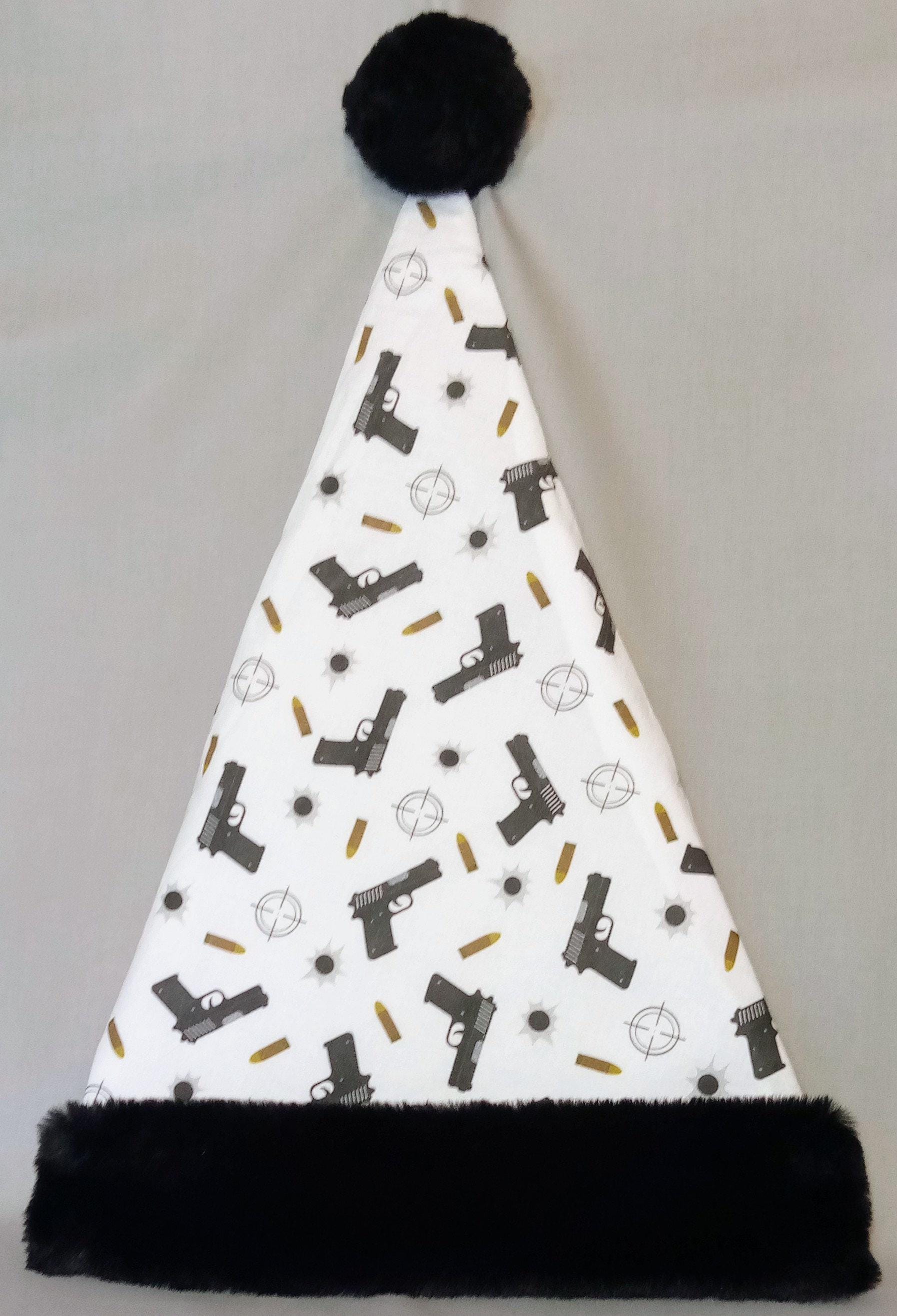 Christmas Santa Hat Made From U.S. Navy Fabric, Go Navy, Beat Army! - Etsy