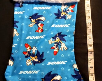 Sonic Christmas Stocking - Etsy
