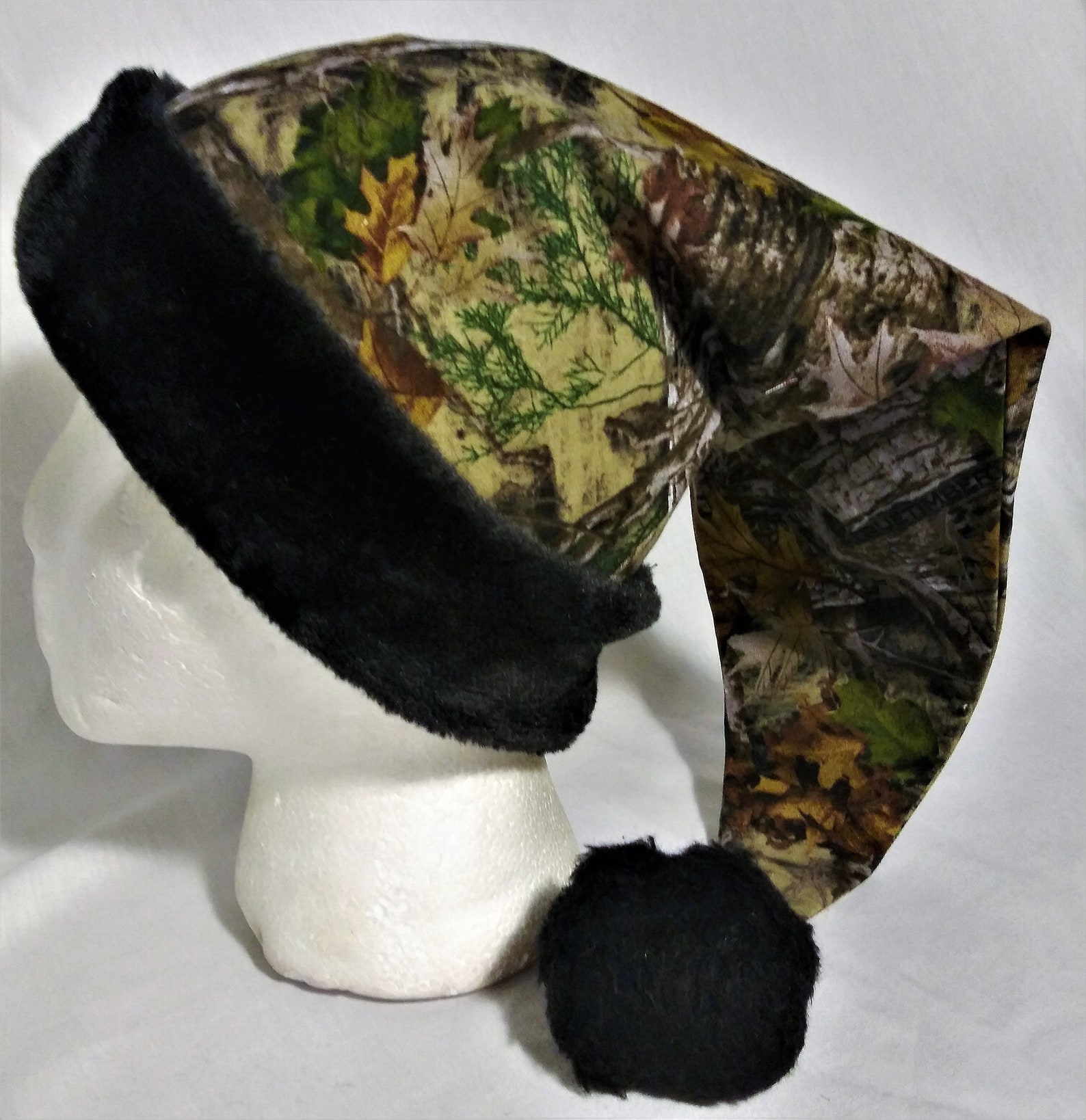 Green Camo Camouflage Christmas Santa Hat - Etsy