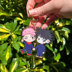 JJK Anime Keychains - Etsy