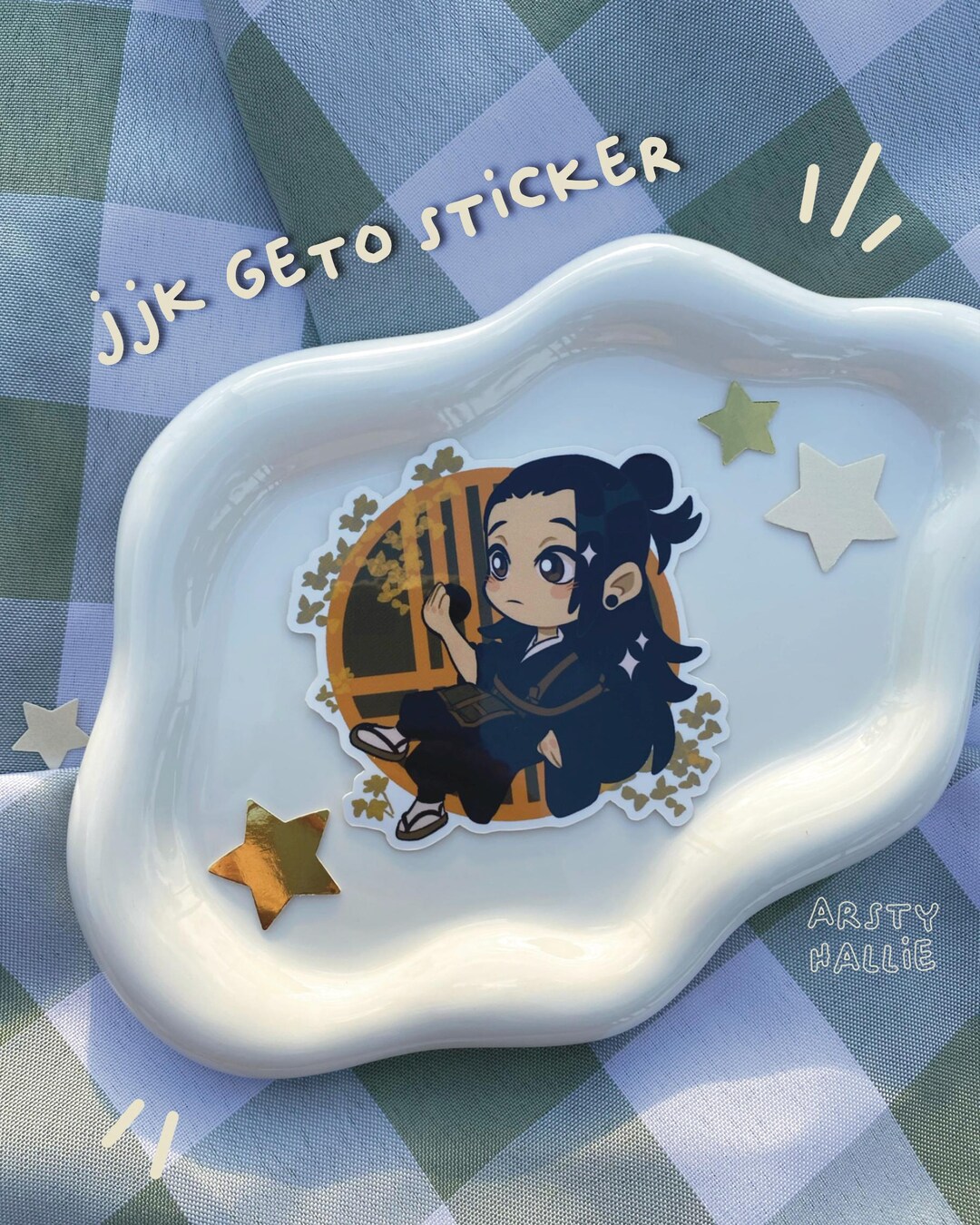 JJK Geto Anime Art Sticker - Etsy