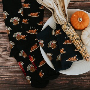 Women's Socks | Turkey | Friday Sock Co Mismatched Socks | Thanksgiving ...