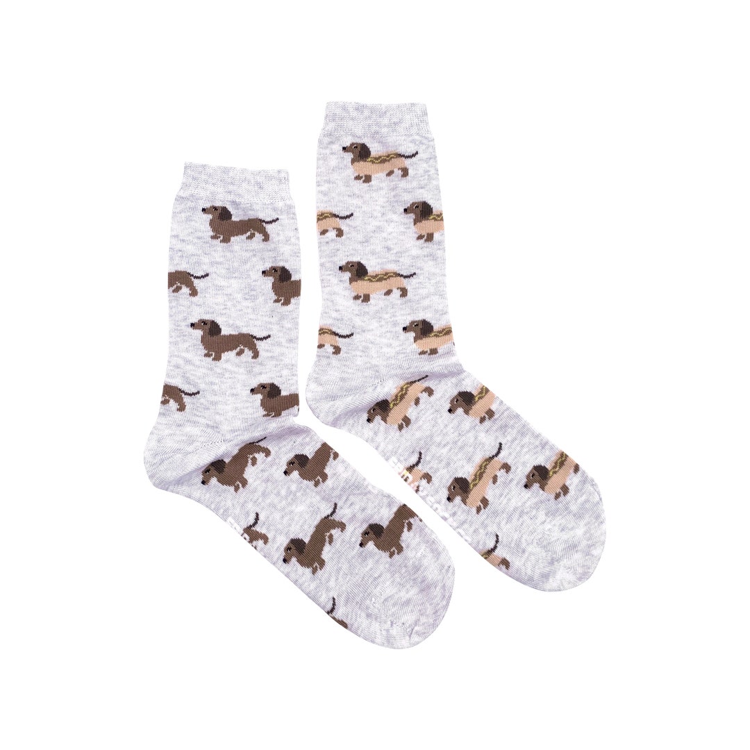 Weiner Dog Socks Weiner Dog Hot Dogs Women's Socks Friday Sock Co ...
