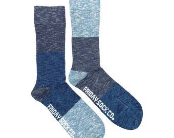 Men's Socks Moraine Lake Camp Socks Friday Sock Co Mismatched Socks ...