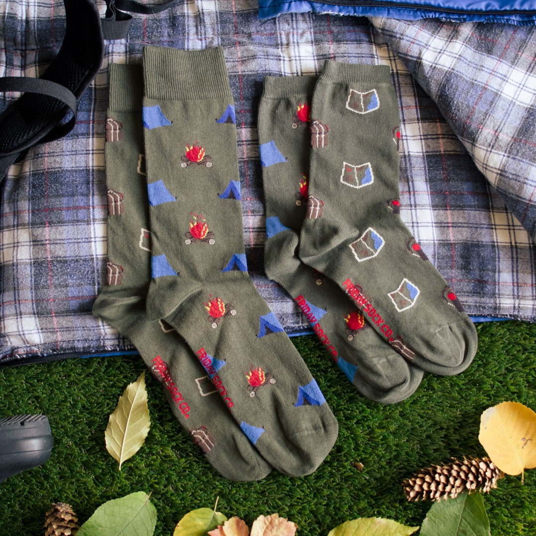 Camping Socks | Friday Sock Co Mismatched Socks | Outdoor Socks ...