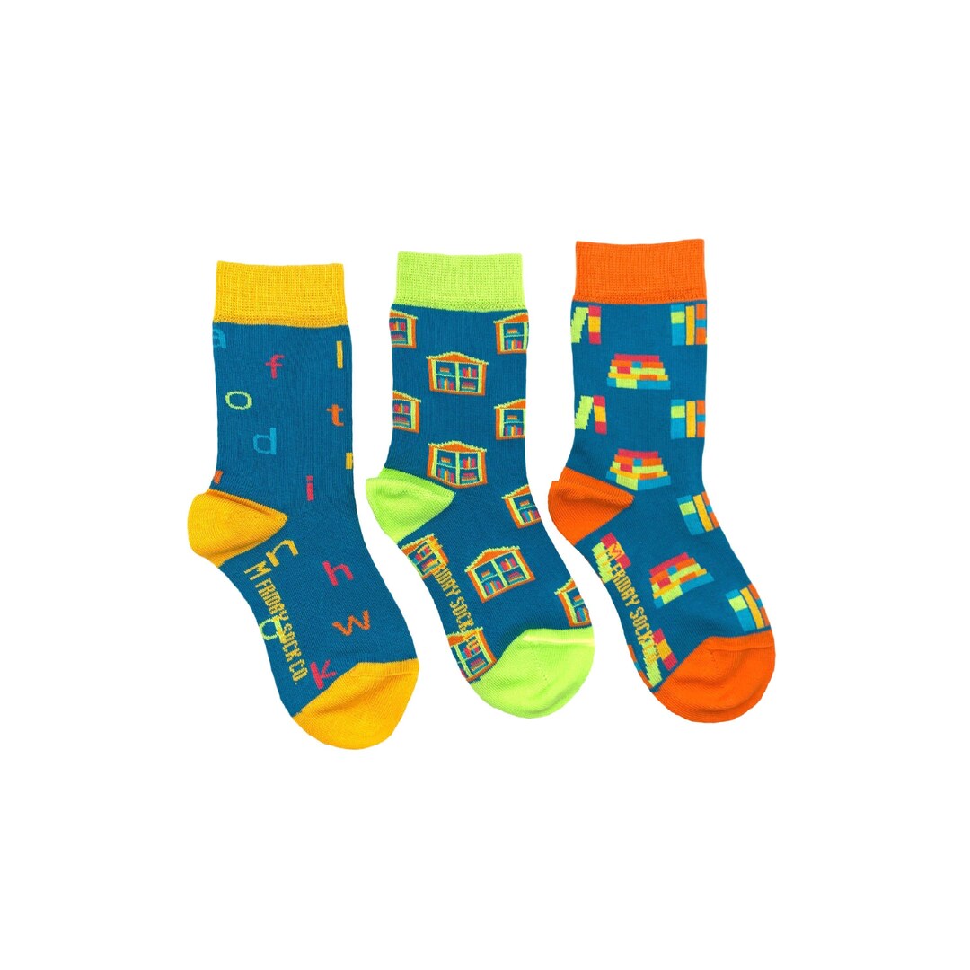 Kid's Socks | Calgary Reads Library | Friday Sock Co Mismatched Socks ...