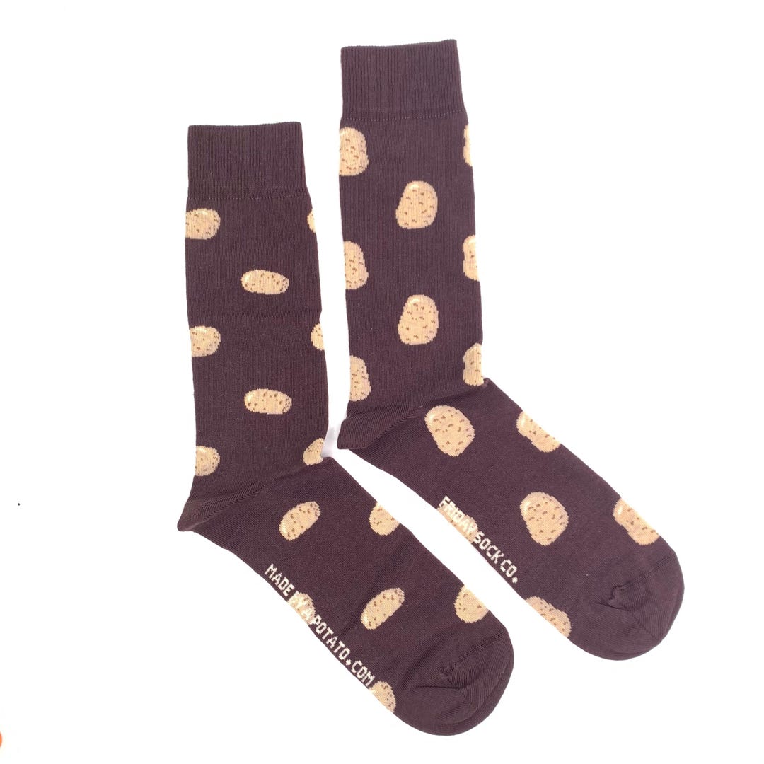 Men's Socks | Made by a Potato | Friday Sock Co Mismatched Socks | Spud ...
