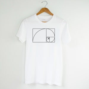 Golden Ratio T-shirt | Fibonacci Sequence T-shirt | the Divine ...
