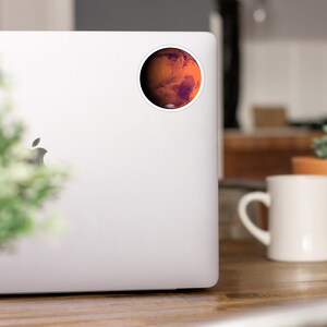 Mars Sticker | Science Sticker | Astronomy Sticker - Etsy