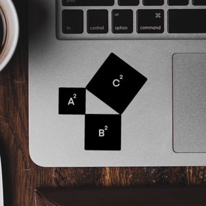 Pythagorean Theorem Proof Decal Decal for Car Decal for - Etsy