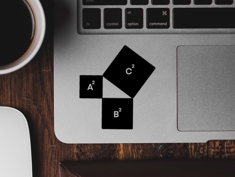 Pythagorean Theorem Proof Decal Decal for Car Decal for - Etsy
