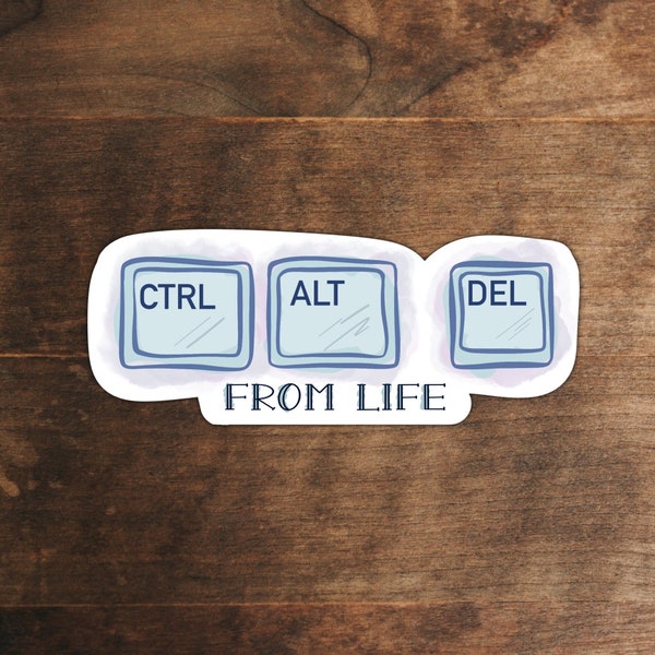 Ctrl Alt Del Quotes - Etsy