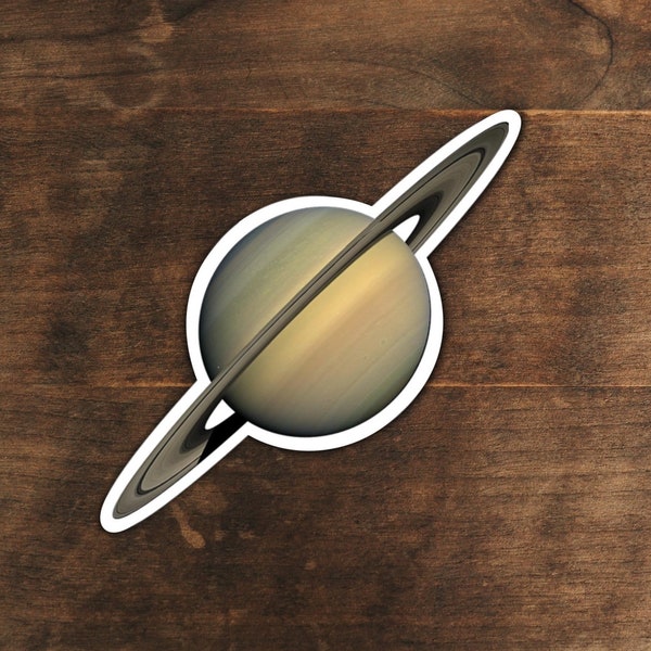 Saturn Sticker - Etsy
