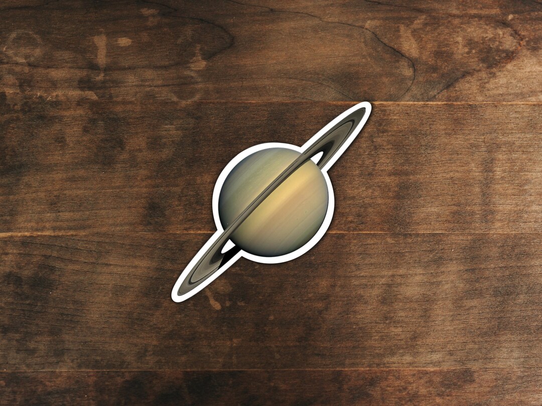 Saturn Sticker Science Sticker Astronomy Sticker - Etsy