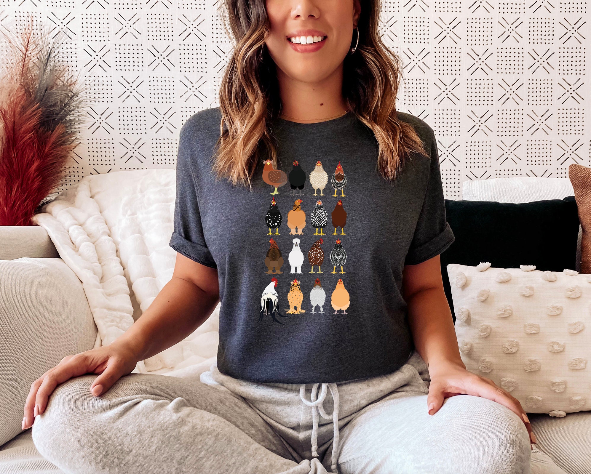 Chicken Breeds / Chicken Variety Shirt / Chicken Lover Shirt / - Etsy