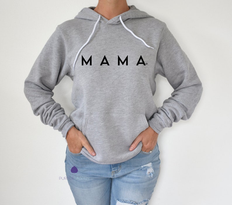 Mama Everyday Sweatshirt / Mama Hooded Sweater / Mama Clothing - Etsy