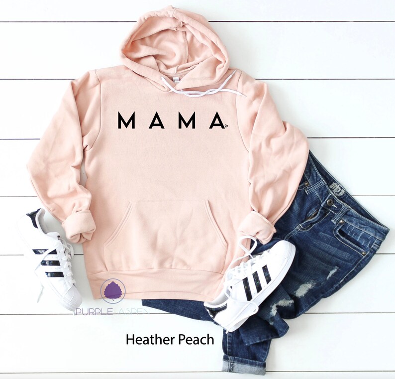 Mama Everyday Sweatshirt / Mama Hooded Sweater / Mama Clothing - Etsy