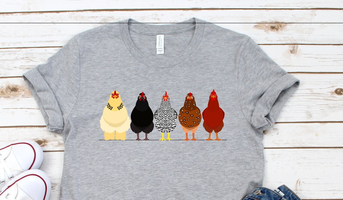 Chicken Shirt / Chicken Clothing / Chicken T Shirt / - Etsy
