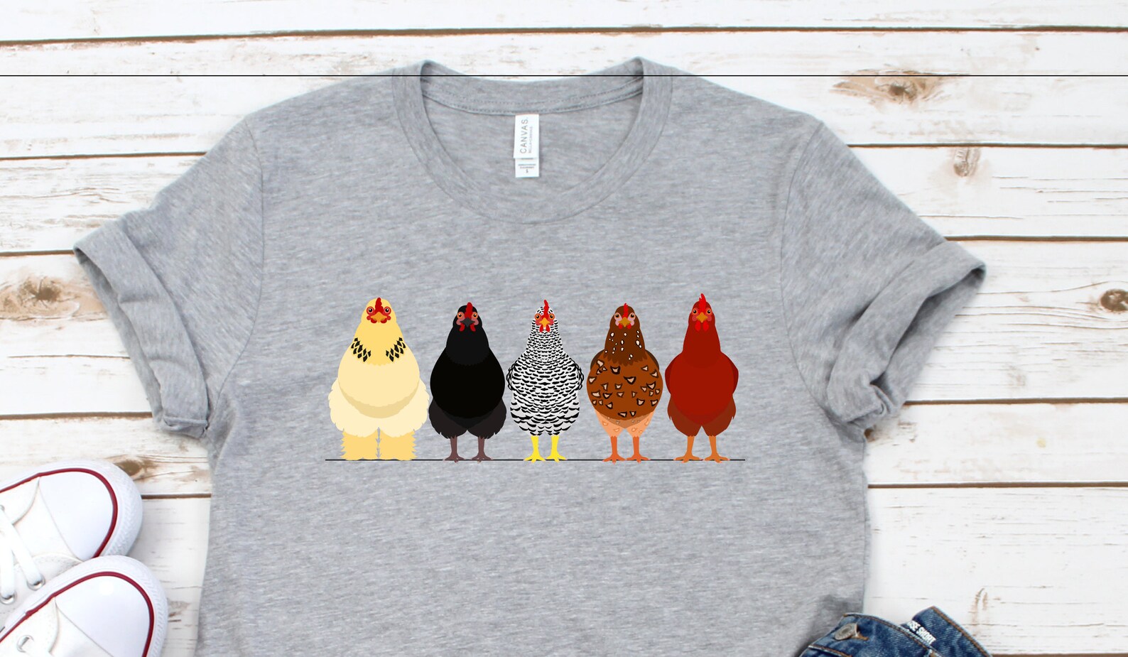 Chicken Shirt / Chicken Clothing / Chicken T Shirt / Women's Chicken ...