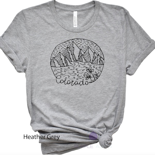 Colorado T Shirt - Etsy