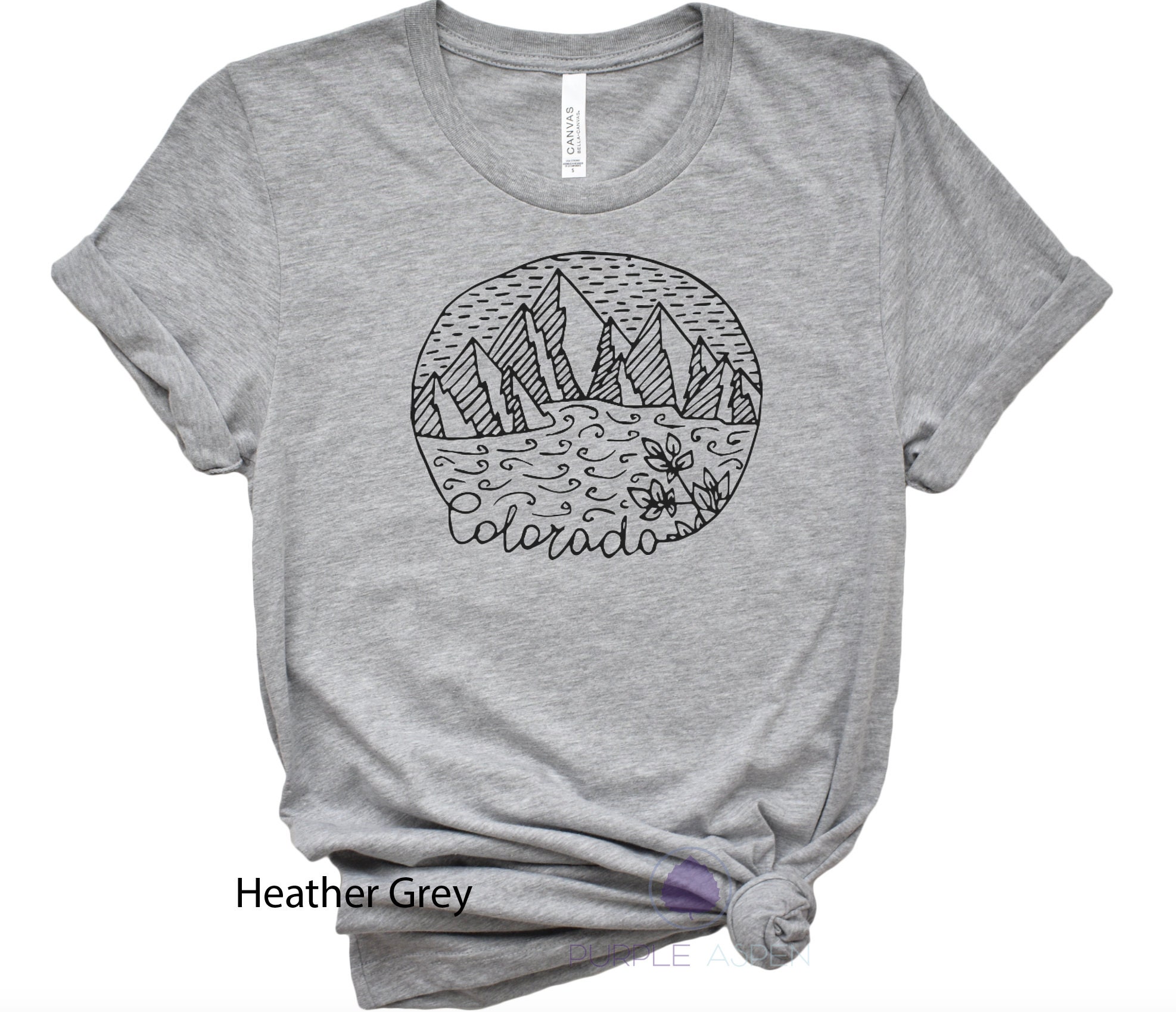 Colorado T Shirt / Colorado Shirt / Colorado Clothing / - Etsy