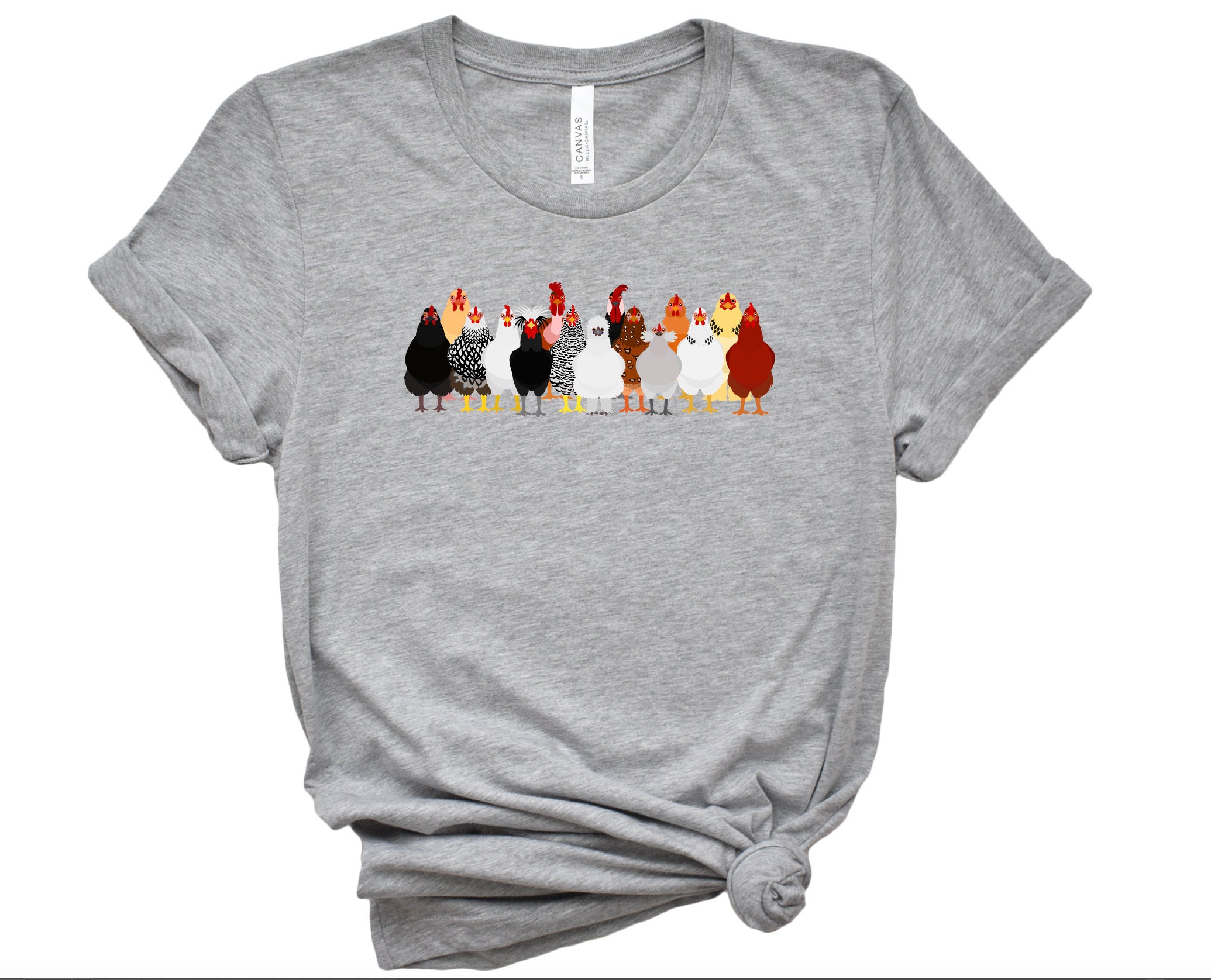 Chicken Tee Shirt / Chicken Clothing / Chicken T Shirt / - Etsy