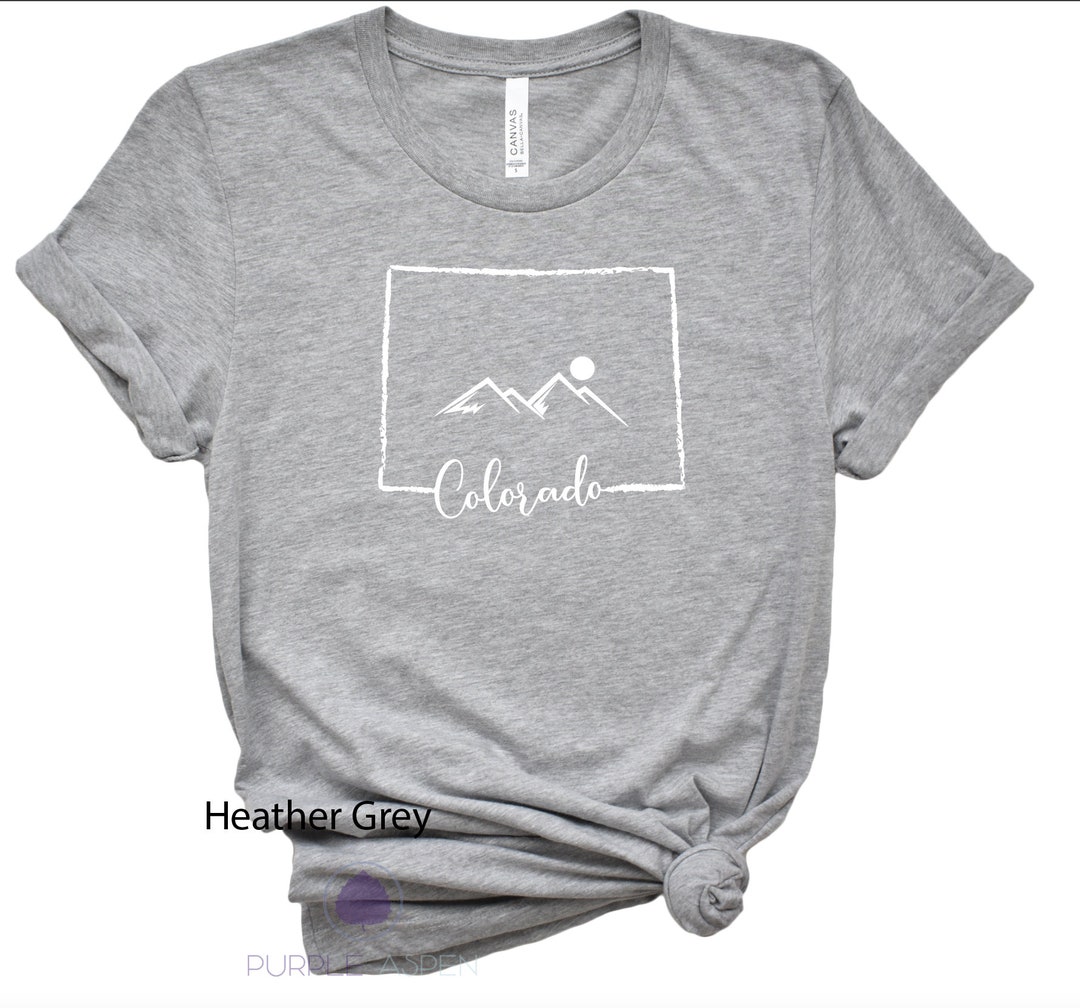 Colorado T Shirt / Colorado Shirt / Colorado Clothing / Colorado ...