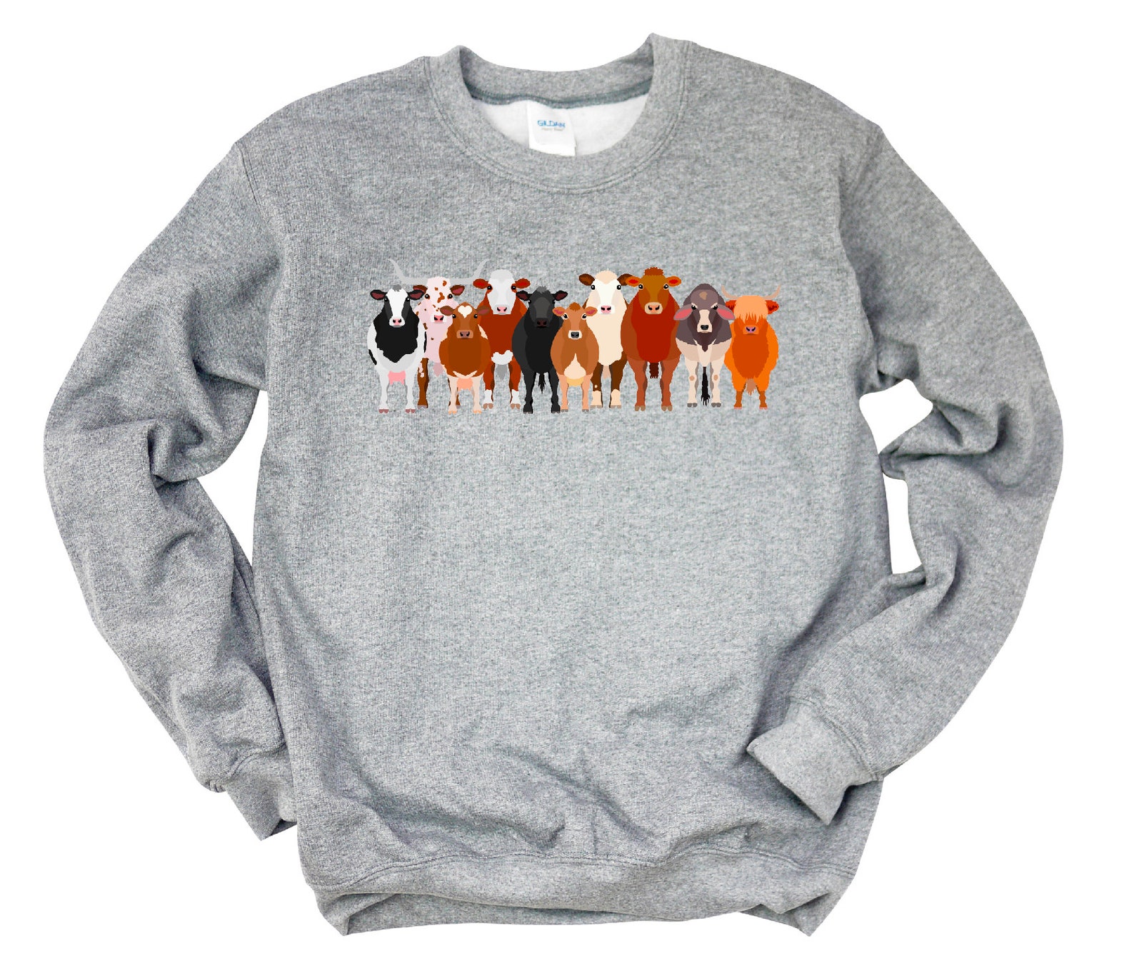 Cow Sweatshirt / Cow Lover Sweatshirt / Cow Clothing / Cow - Etsy